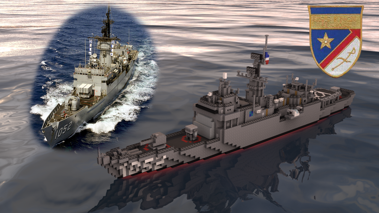 USS Knox (FF-1052) Minecraft Map