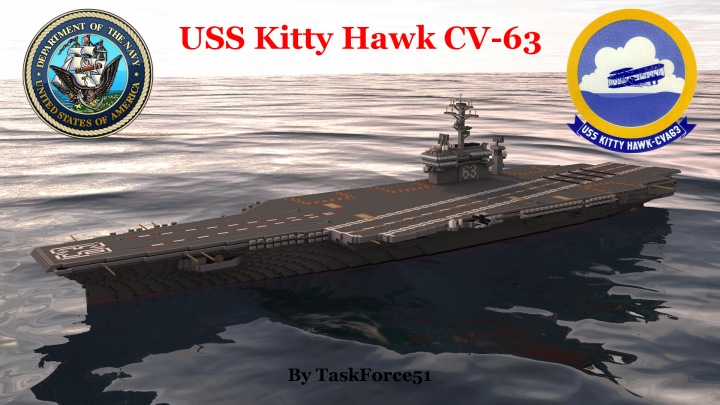 USS Kitty Hawk (CV-63) Minecraft Map
