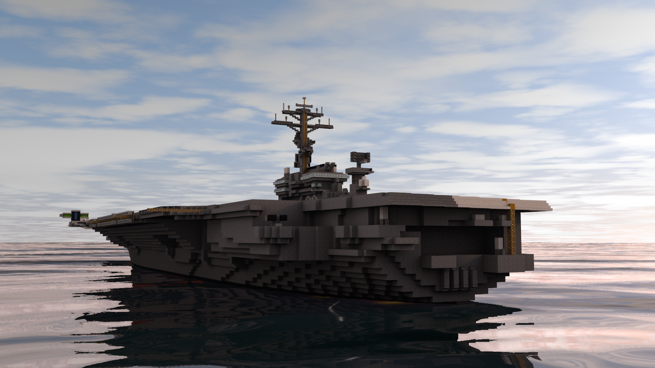 USS Kitty Hawk (CV-63) Minecraft Map