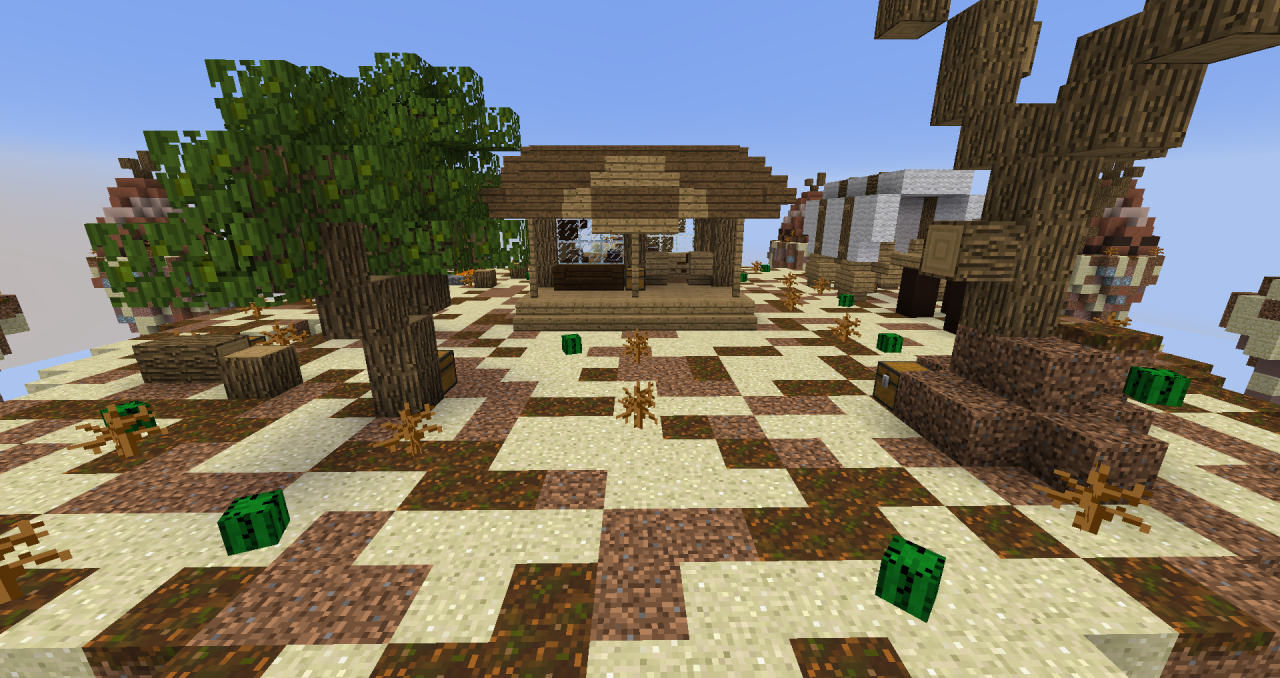 Skywars map: Western Ranch Minecraft Map