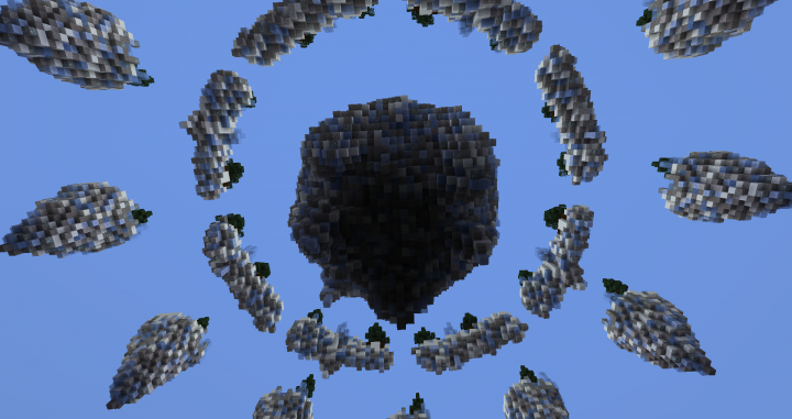 Skywars map: Glacier Minecraft Map