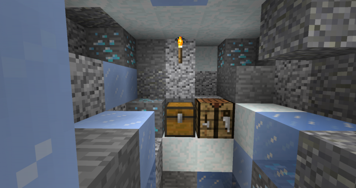 Skywars map: Glacier Minecraft Map