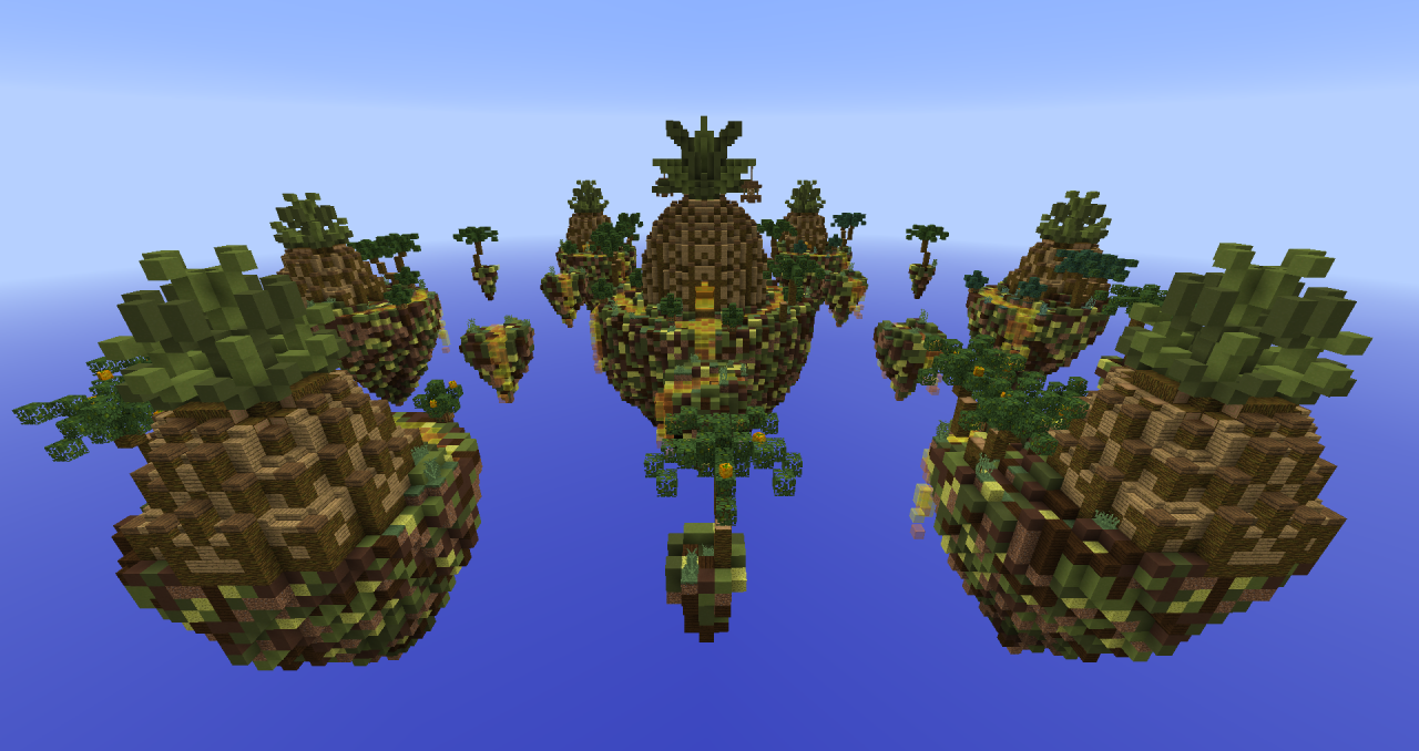 Skywars map: Pineapple Paradise Minecraft Map