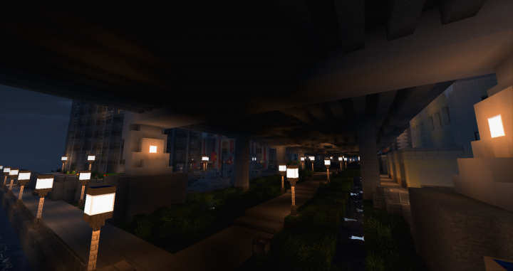 Ashfield Cable Stayed Bridge Minecraft Map