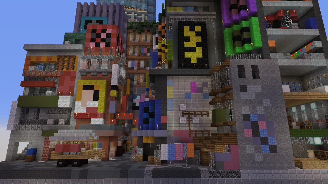 Chaotic Electro City by Komnazsk Minecraft Map