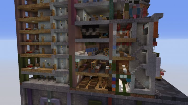 Chaotic Electro City by Komnazsk Minecraft Map
