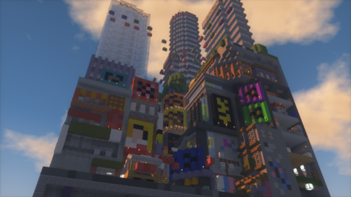 Chaotic Electro City by Komnazsk Minecraft Map