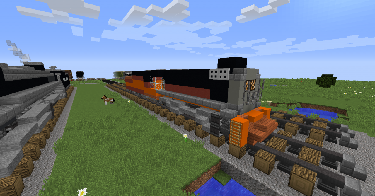 Trains Minecraft Map