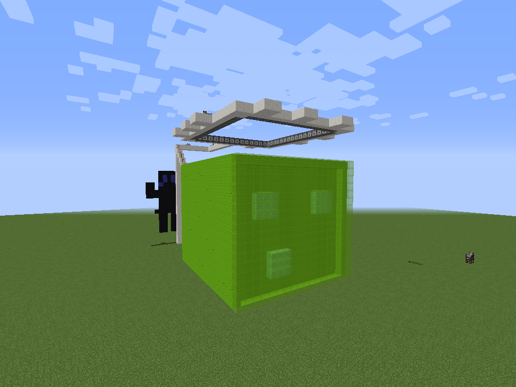 Burning slime Minecraft Map