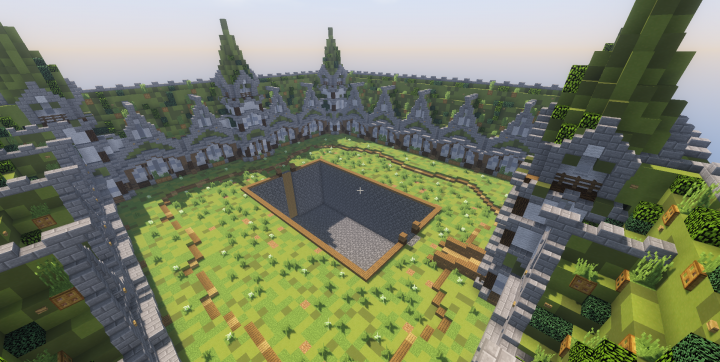 Prison mine - Medieval (abondoned) Themed Minecraft Map