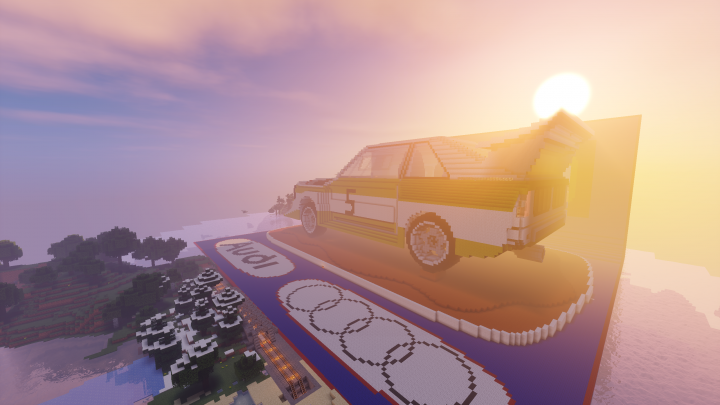 Matchbox Audi by einmaurer | minecraft-spielplatz.de Minecraft Map