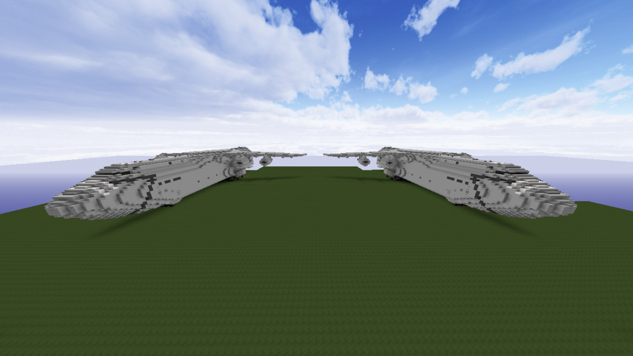 C-5M SUPER GALAXY! 1:3:1 SCALE Minecraft Map