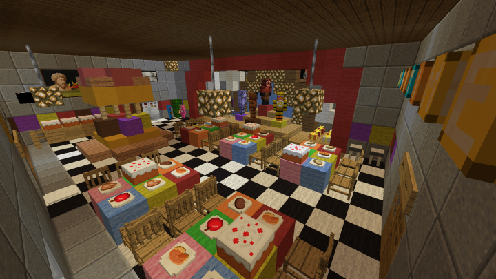 Fazbear's World (1.10.2) Modded Map Minecraft Map