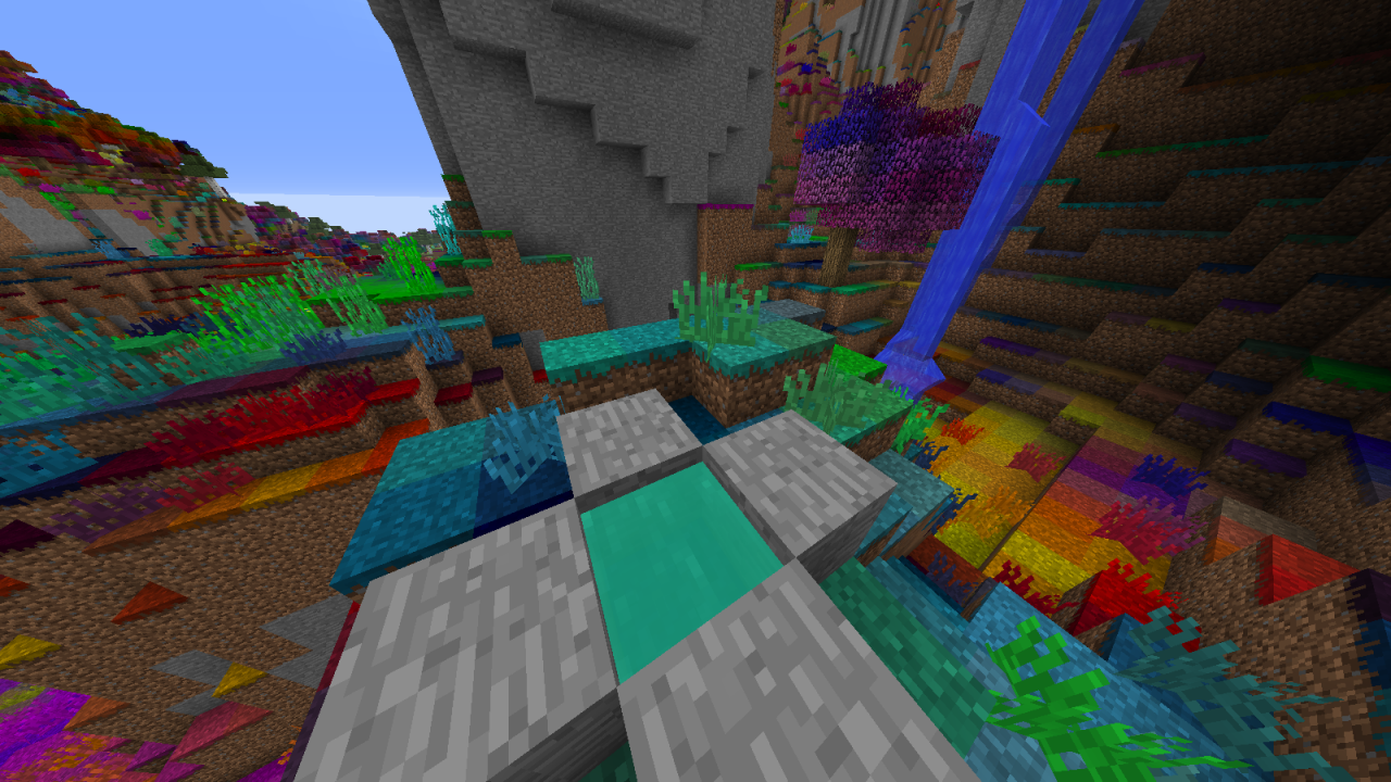 Rainbow Pack Minecraft Texture Pack