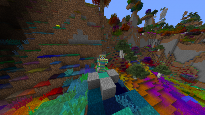 Rainbow Pack Minecraft Texture Pack