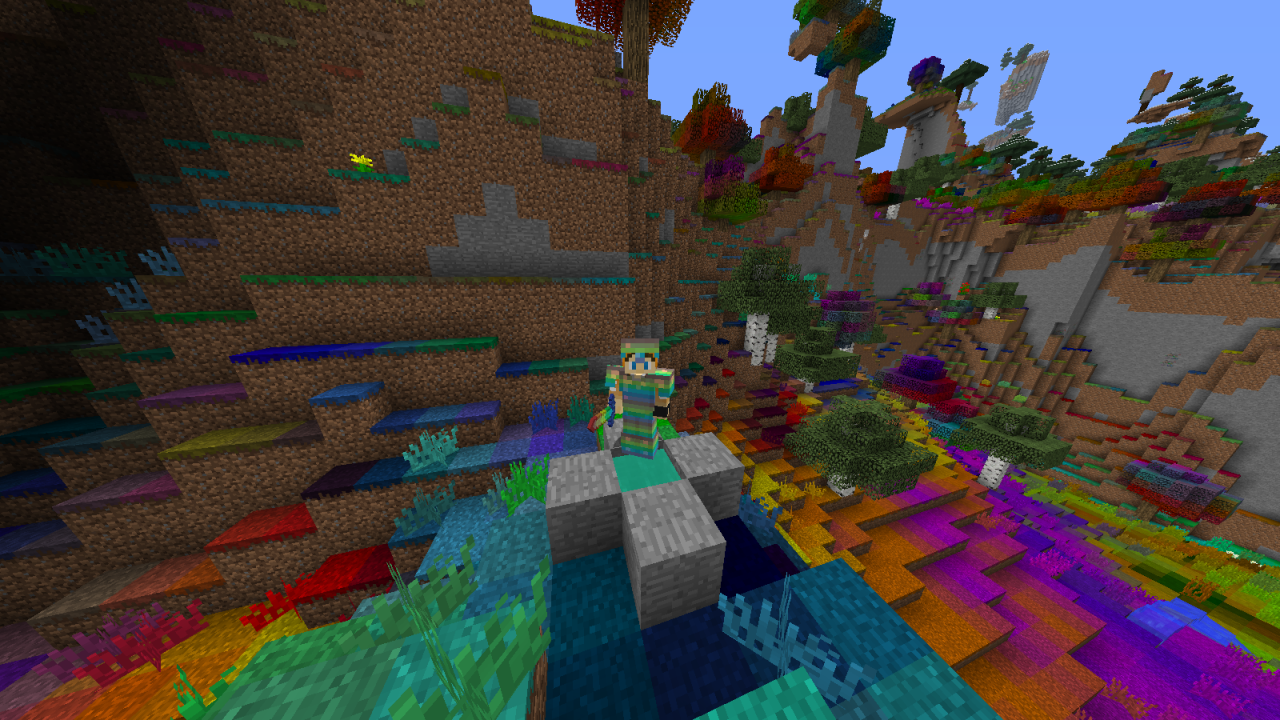 Rainbow Pack Minecraft Texture Pack