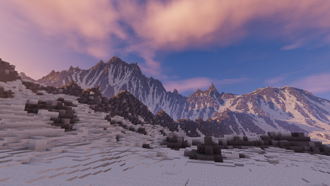 cold land Minecraft Map