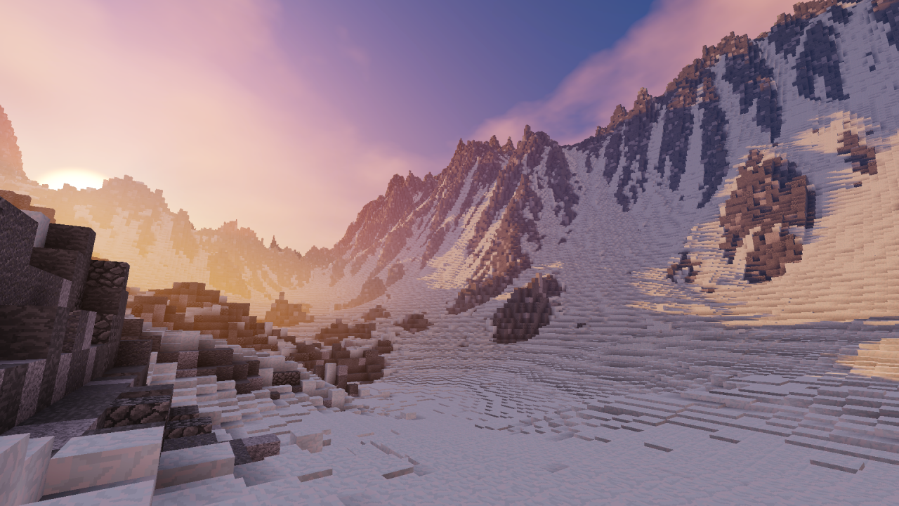 cold land Minecraft Map