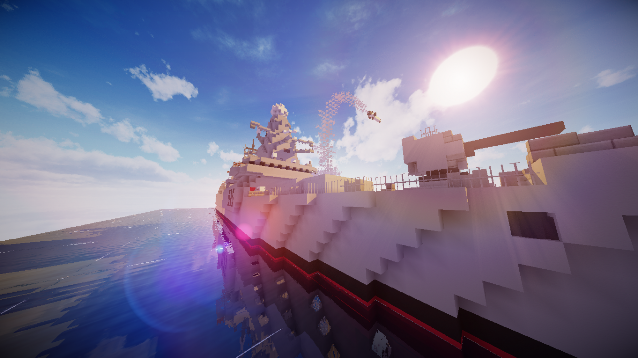 TYPE 45 DESTROYER! Minecraft Map