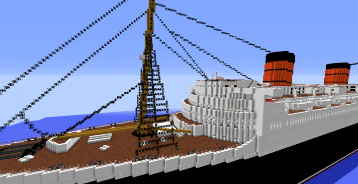 R.M.S. Queen Elizabeth Minecraft Map