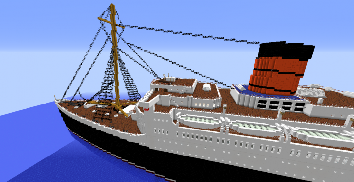 R.M.S. Queen Elizabeth Minecraft Map