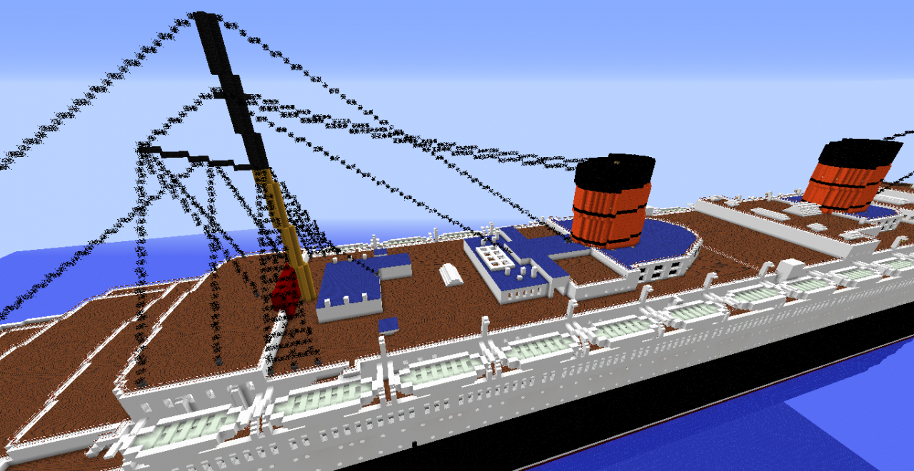 R.M.S. Queen Elizabeth Minecraft Map