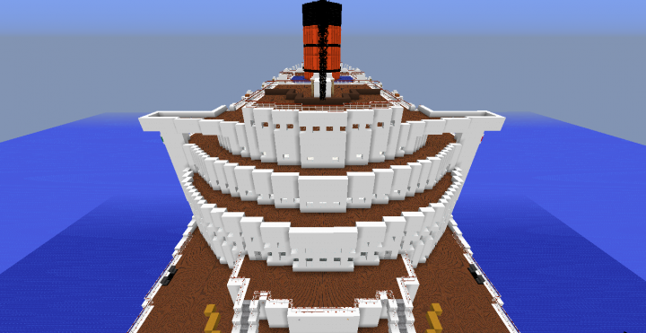 R.M.S. Queen Elizabeth Minecraft Map