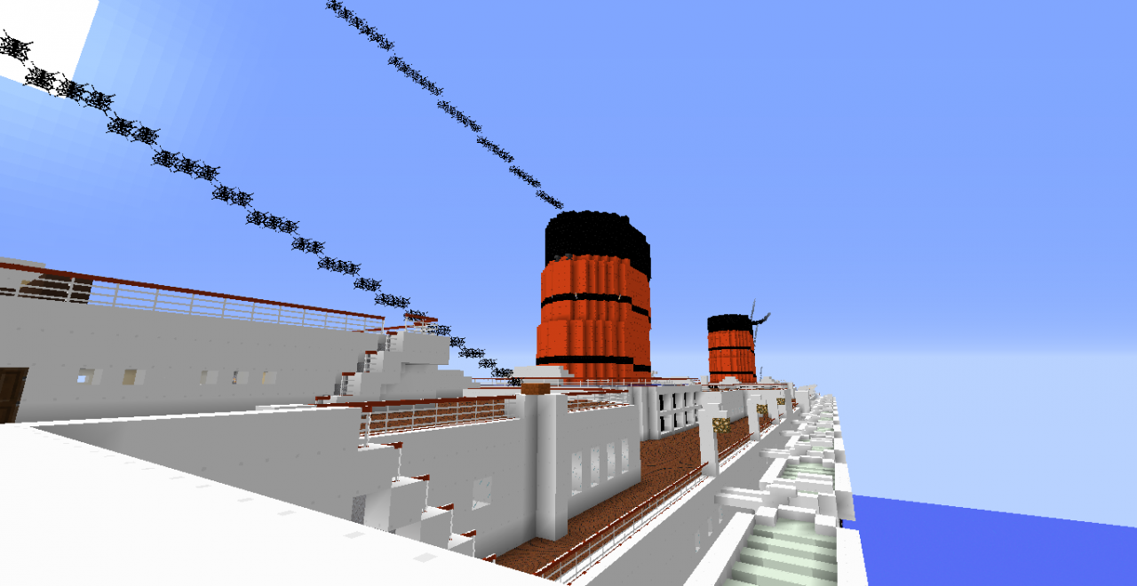 R.M.S. Queen Elizabeth Minecraft Map