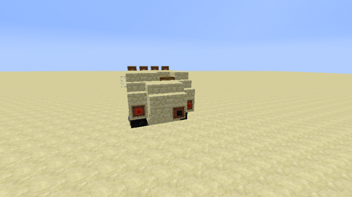 military humvee Minecraft Map