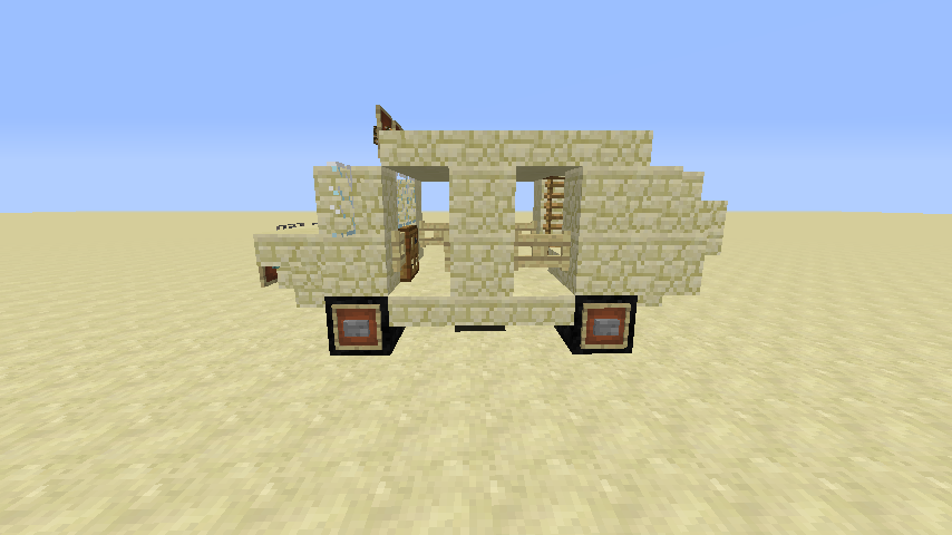 military humvee Minecraft Map