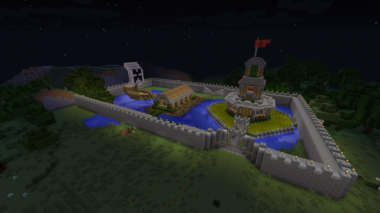 Mega Walls Survival Minecraft Map