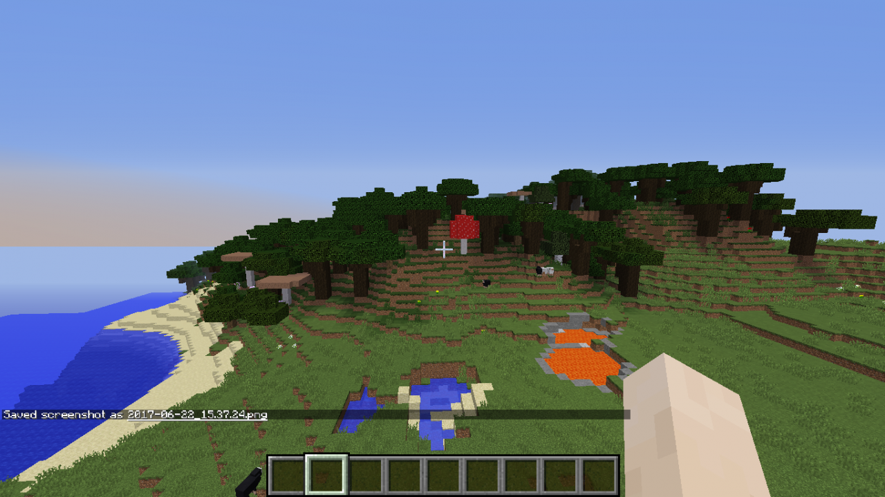 Island And Basic Village Minecraft Map