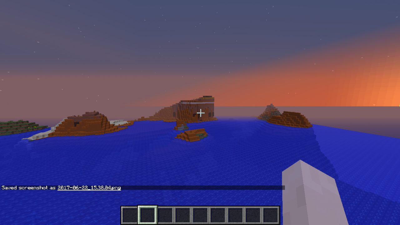 Island And Basic Village Minecraft Map