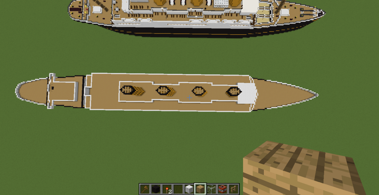 ship project Minecraft Map