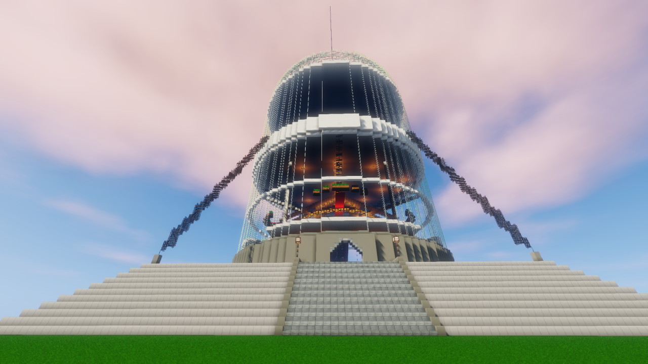 Fusion Tower and Atrium Minecraft Map