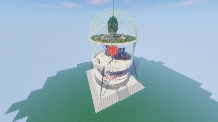 Fusion Tower and Atrium Minecraft Map