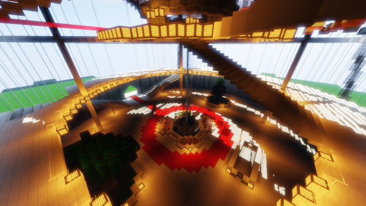 Fusion Tower and Atrium Minecraft Map