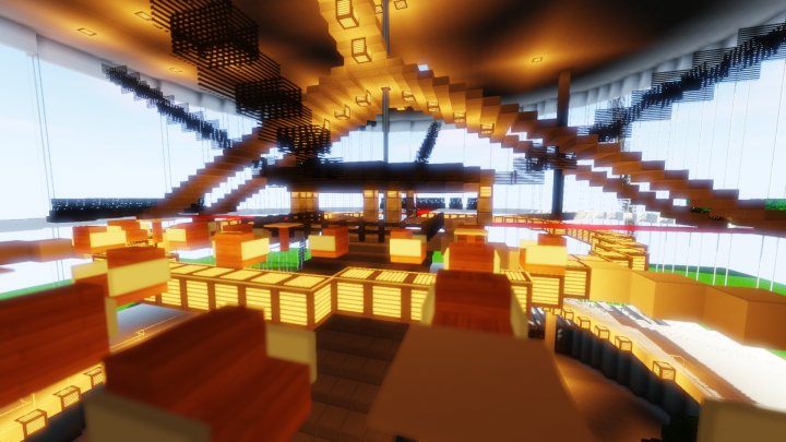 Fusion Tower and Atrium Minecraft Map