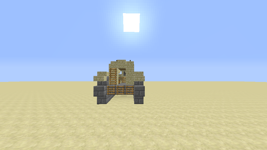 military tank (working) Minecraft Map