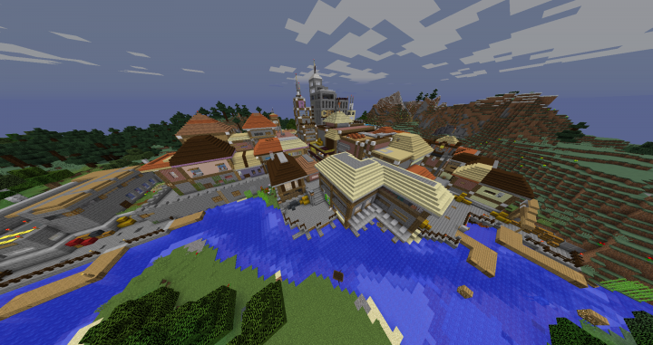 Small City Build 1.1 Minecraft Map