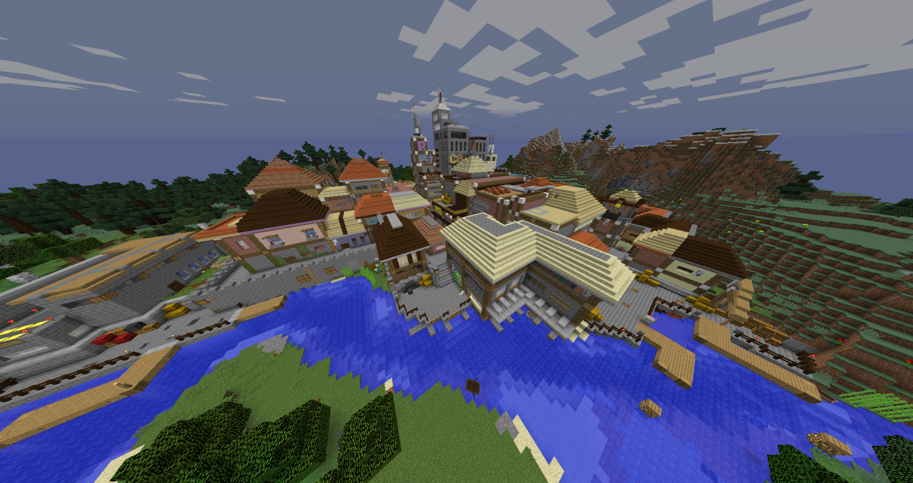 Small City Build 1.1 Minecraft Map