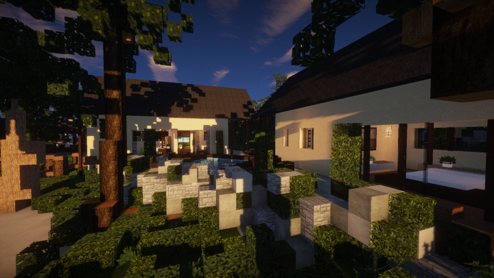 Paradise and tropical hotel | Ayada Paradise. Minecraft Map