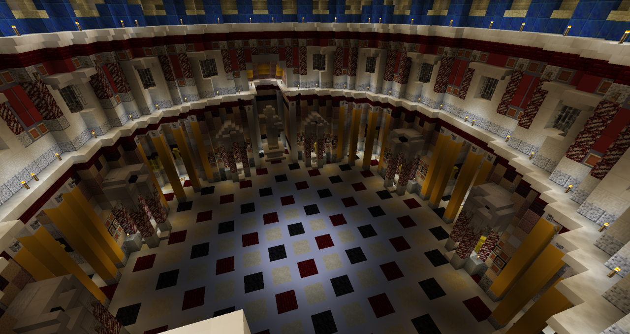 Roman Pantheon as intended Minecraft Map