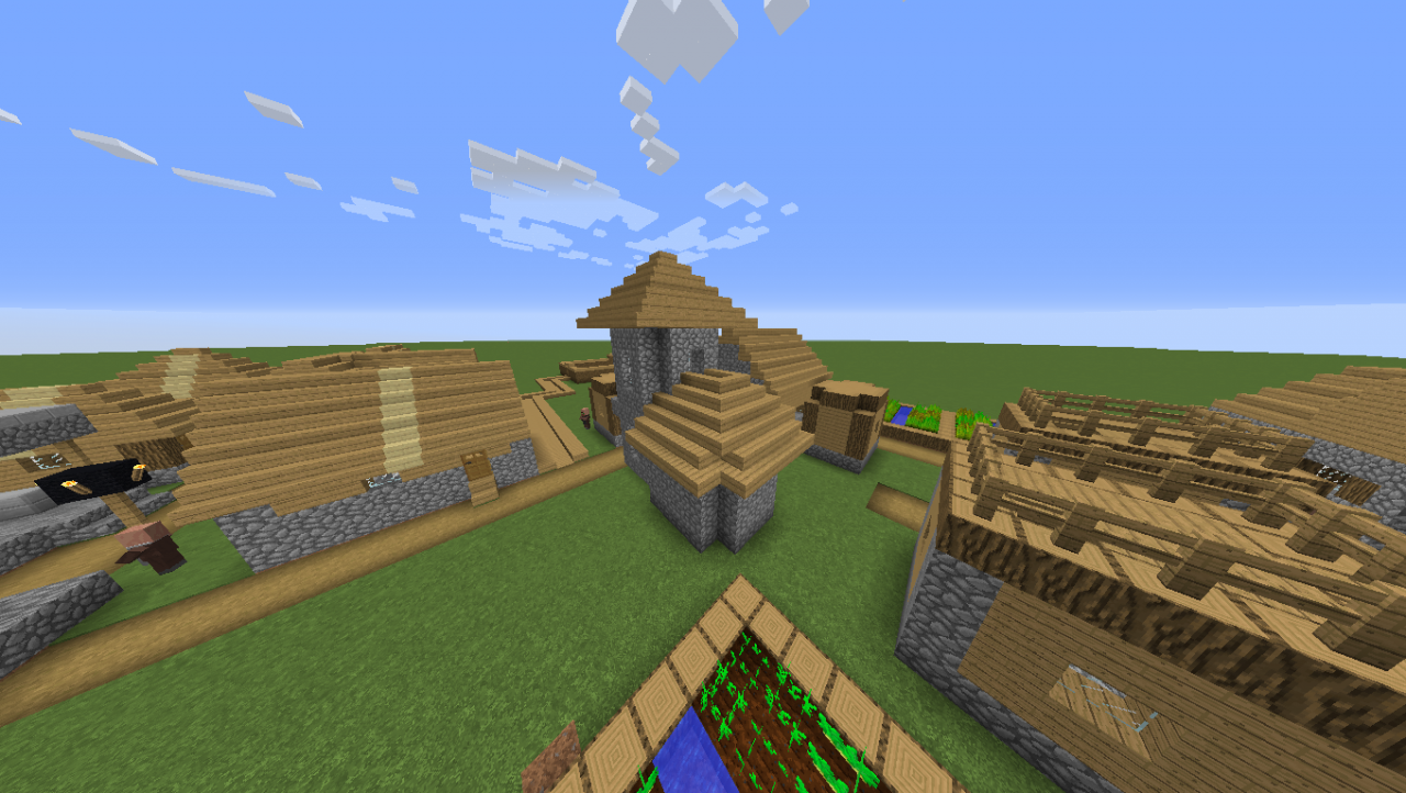 Moded Village V1.12 Minecraft Map