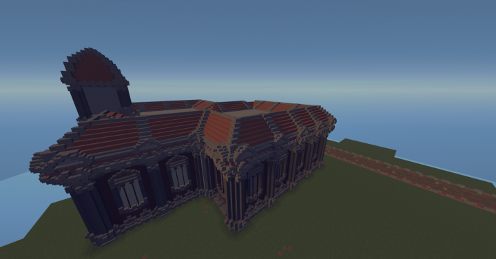 Grand mansion Minecraft Map