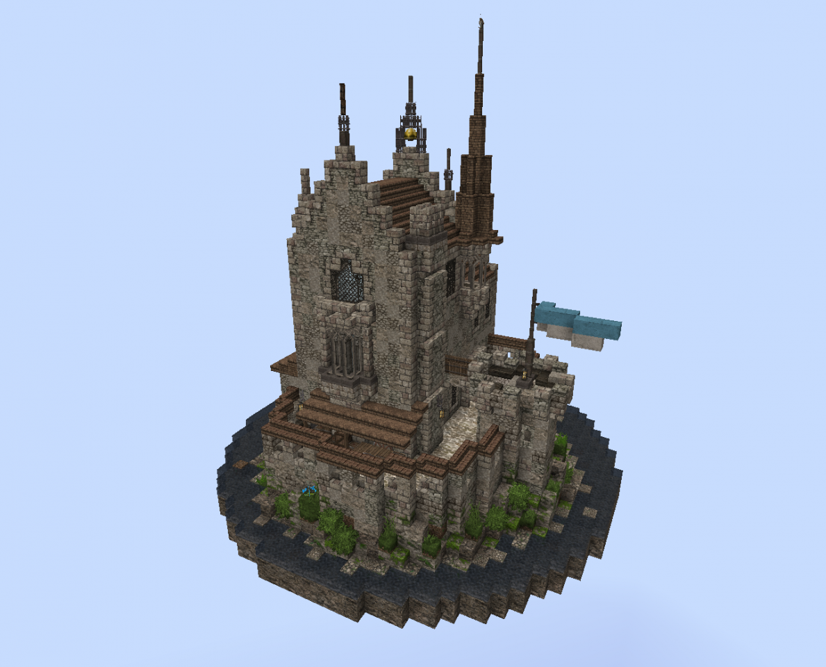 Castle on the circle Minecraft Map