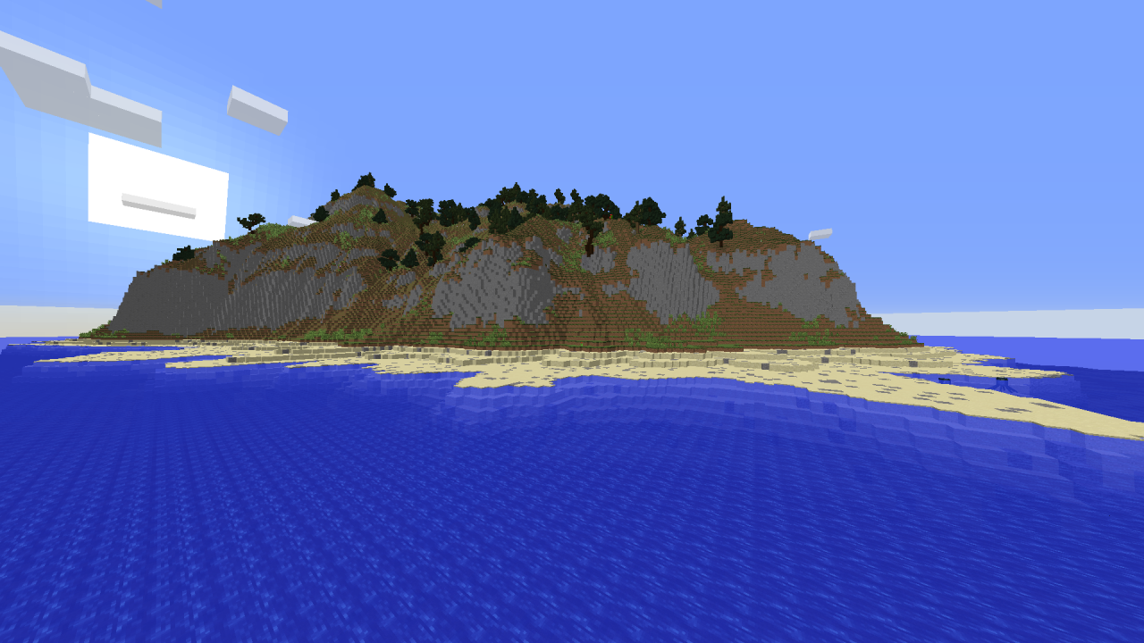 Cliff Island Minecraft Map