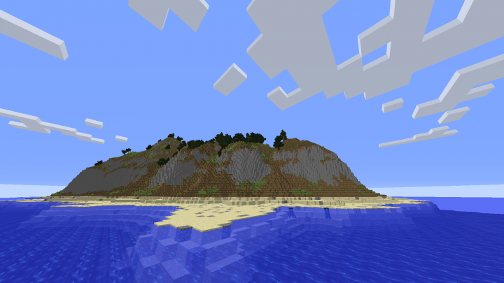 Cliff Island Minecraft Map