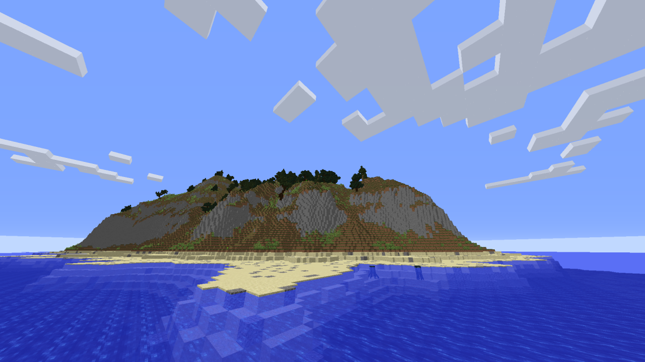 Cliff Island Minecraft Map