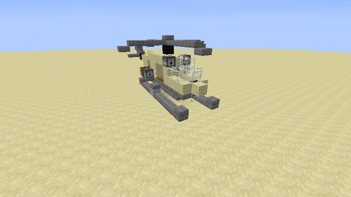 military helicopter Minecraft Map